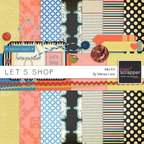 Free Digital Scrapbooking Kit - new free commercial use kit every week